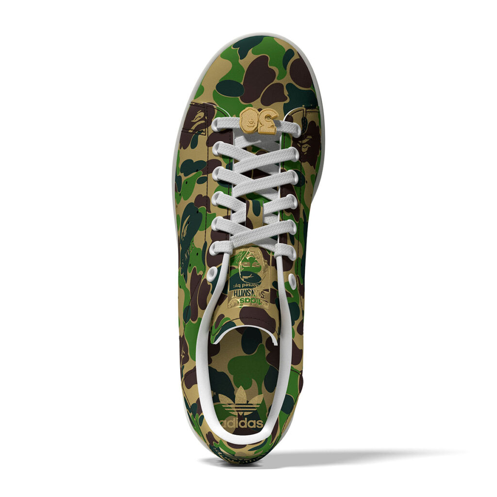 BAPE x adidas Stan Smith BAPE ABC Camo Sneakers: BAPE's 30th Anniversary Special Kicks