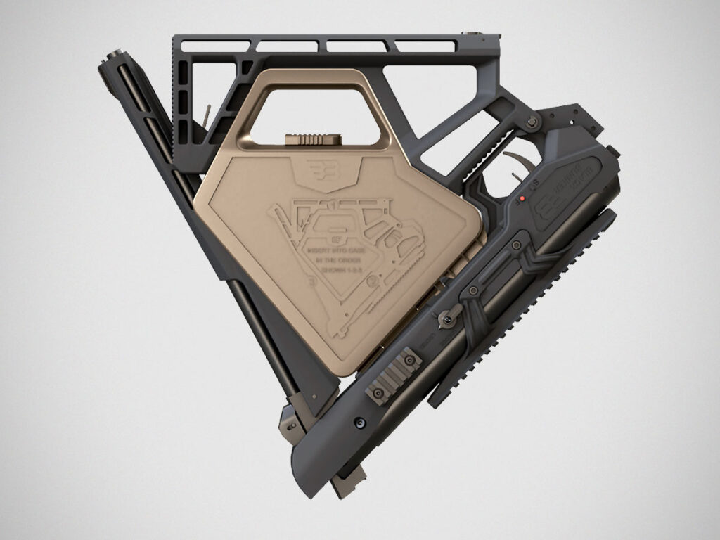 Black Bunker BM8 Foldable Break Barrel Survival Air Rifle: Perfect As A ...