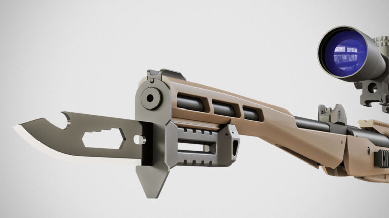 Black Bunker BM8 Foldable Break Barrel Survival Air Rifle: Perfect As A ...