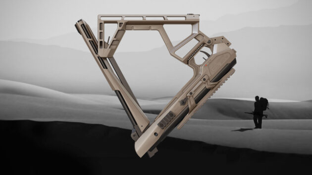 Black Bunker BM8 Foldable Break Barrel Survival Air Rifle: Perfect As A ...