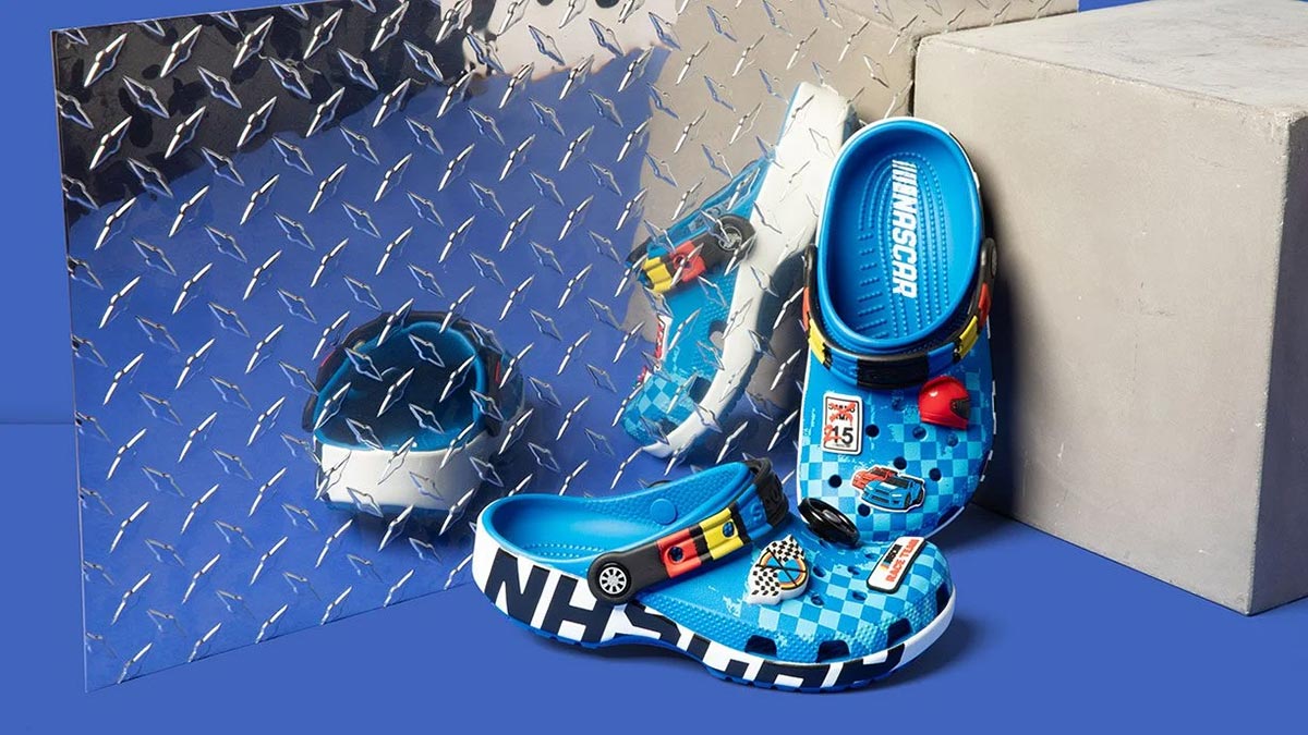 Crocs x NASCAR Collection: Walking Fast In Circle (Or Oval) Not Required!