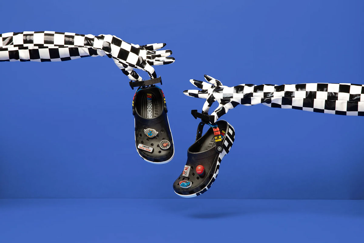 Crocs x NASCAR Collection: Walking Fast In Circle (Or Oval) Not Required!
