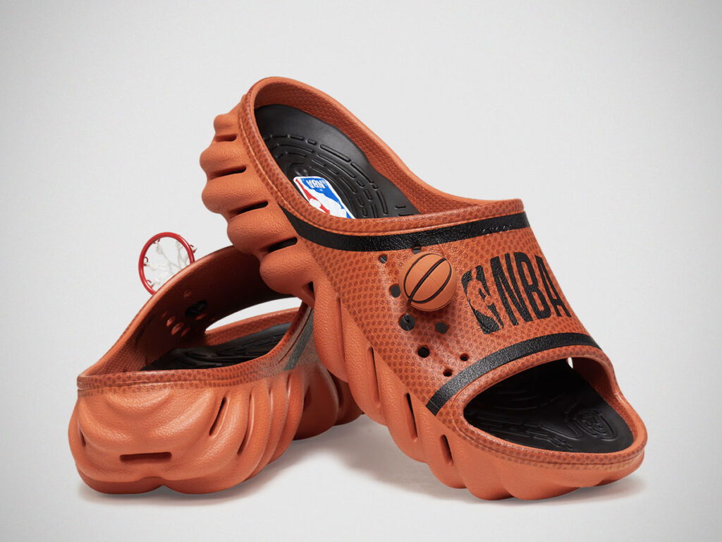 Crocs X NBA ECHO SLIDE: If A Basketball Had A Twin