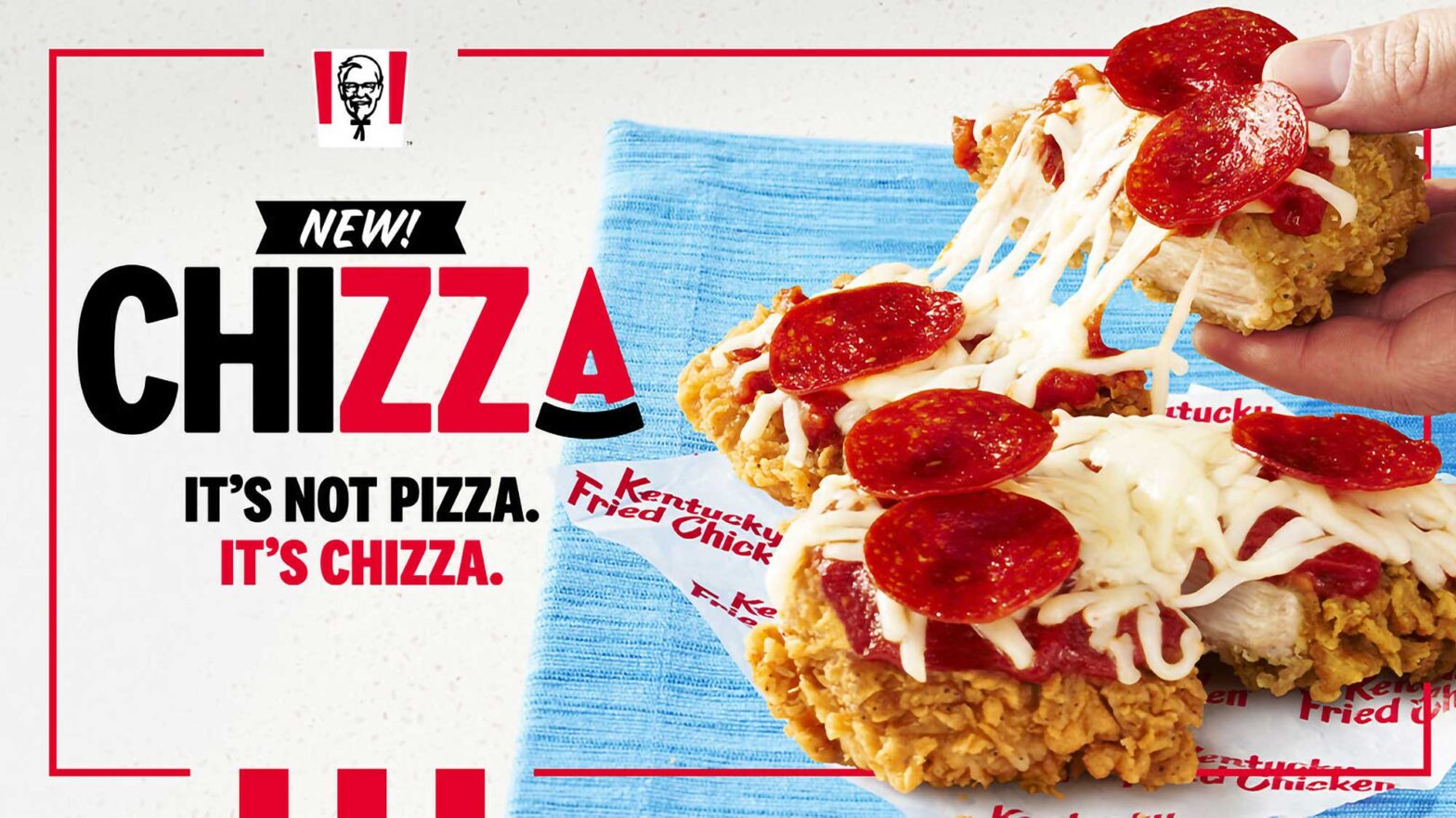 KFC Chizza Is When Fried Chicken Becomes A Pizza