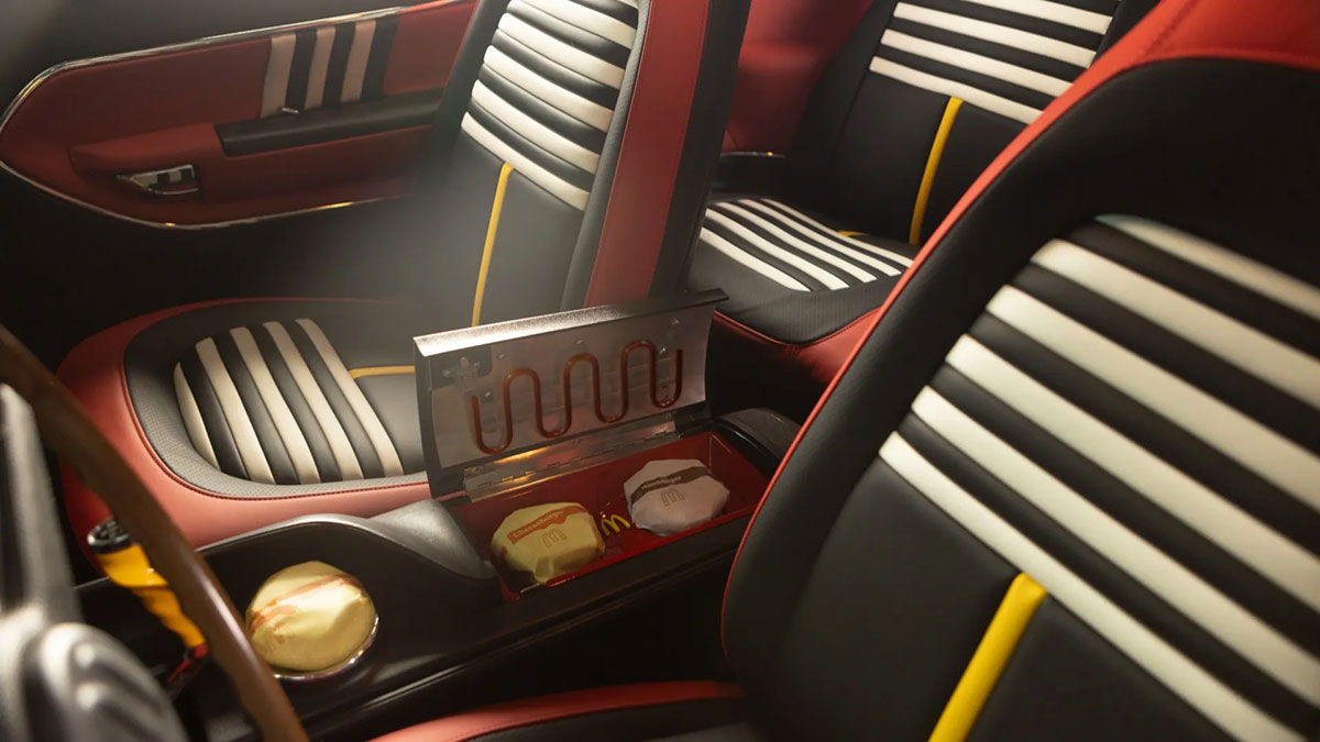 Spot The McDonald’s Burgercuda 70s Sports Car And You May Win Yourself ...