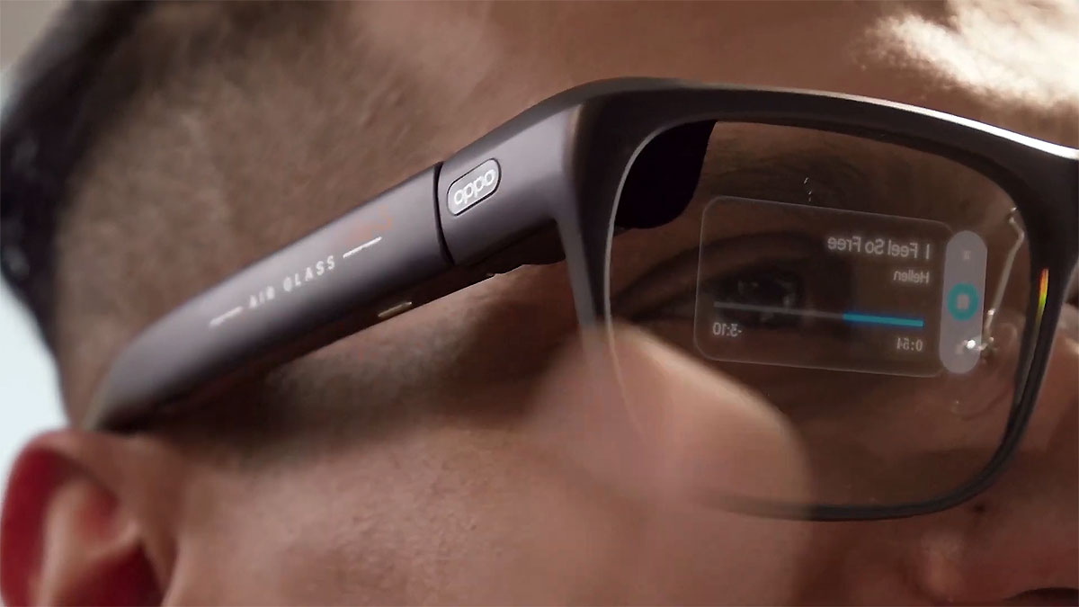Oppo Air Glass 3 Concept Puts AI AndesGPT Right Before Users’ Eyes
