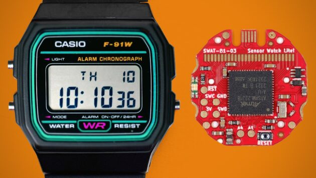 Sensor Watch Turns Classic Casio Wristwatch Into Modern Piece Of ...