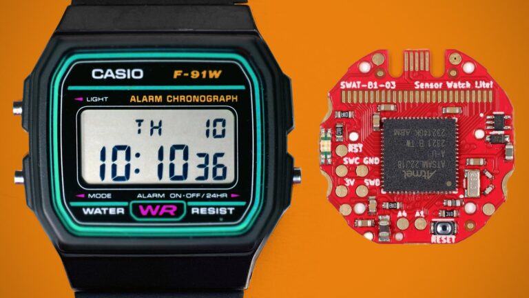 Sensor Watch Turns Classic Casio Wristwatch Into Modern Piece Of ...