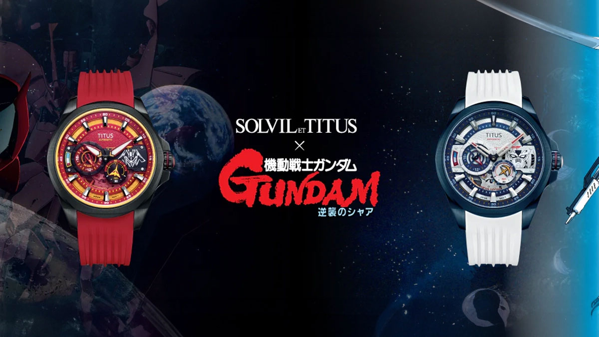 Solvil et Titus x Mobile Suit Gundam Limited Edition Timepiece ...