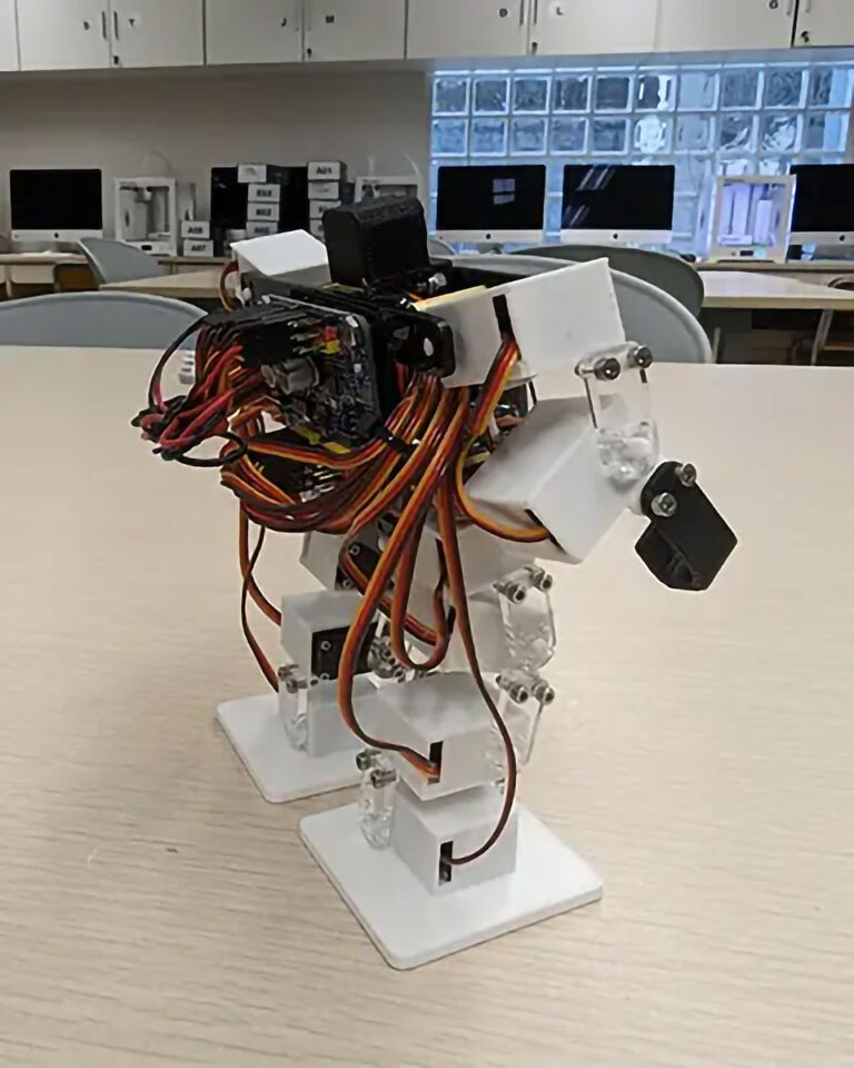 The World’s Smallest Humanoid Robot Has Limbs That Are Mostly Servos