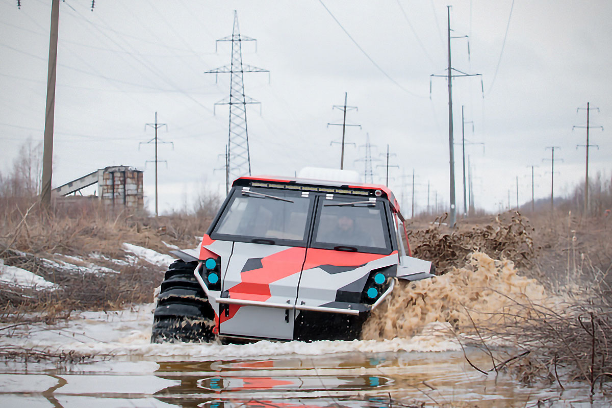 2022 BigBo 4x4 Floating All-Terrain Vehicle: It’s Like A Quadbike That ...