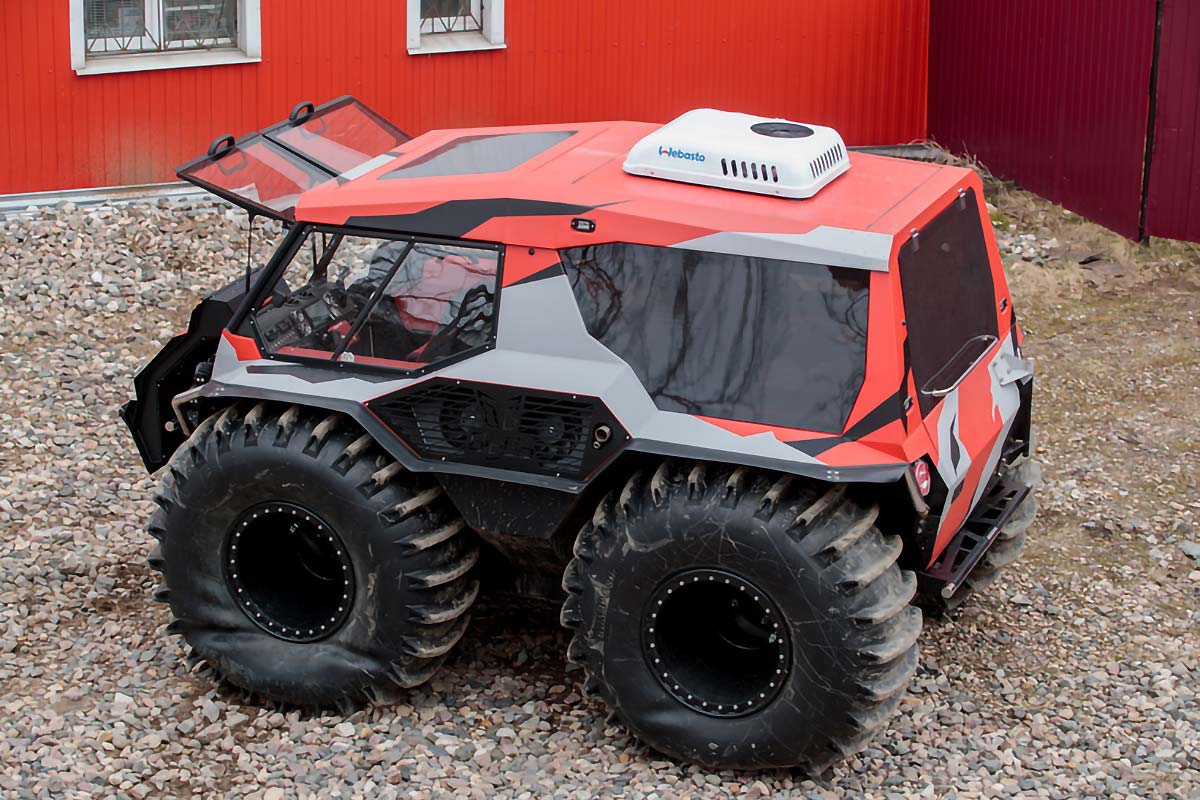 2022 BigBo 4x4 Floating All-Terrain Vehicle: It’s Like A Quadbike That ...