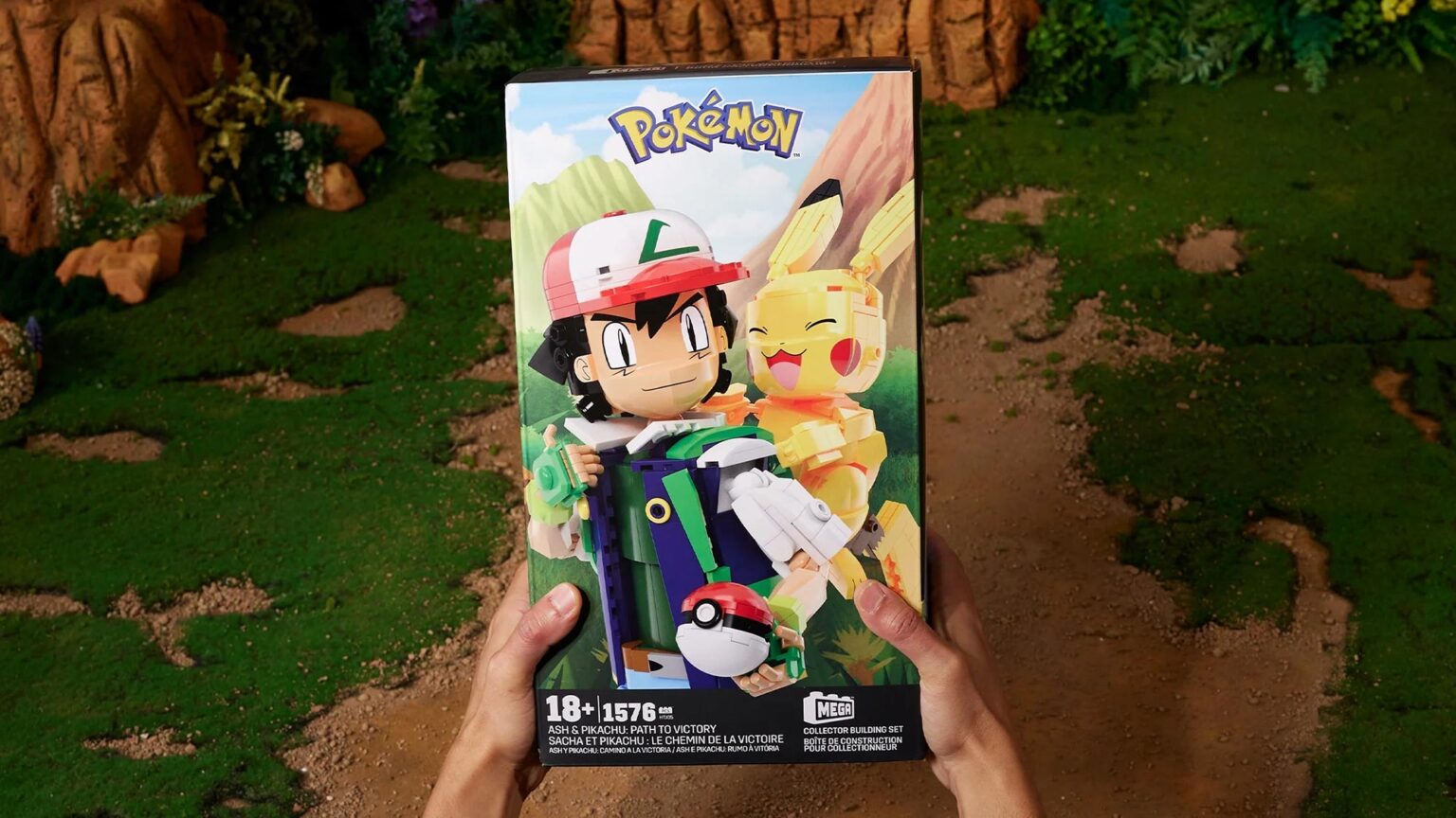 Ash & Pikachu: Path To Victory Building Toy Kit By MEGA: Finally, A ...
