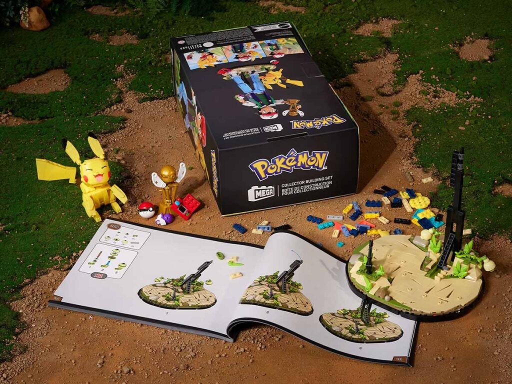 Ash & Pikachu: Path To Victory Building Toy Kit By MEGA: Finally, A ...