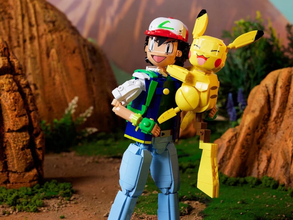 Ash & Pikachu: Path To Victory Building Toy Kit By MEGA: Finally, A ...