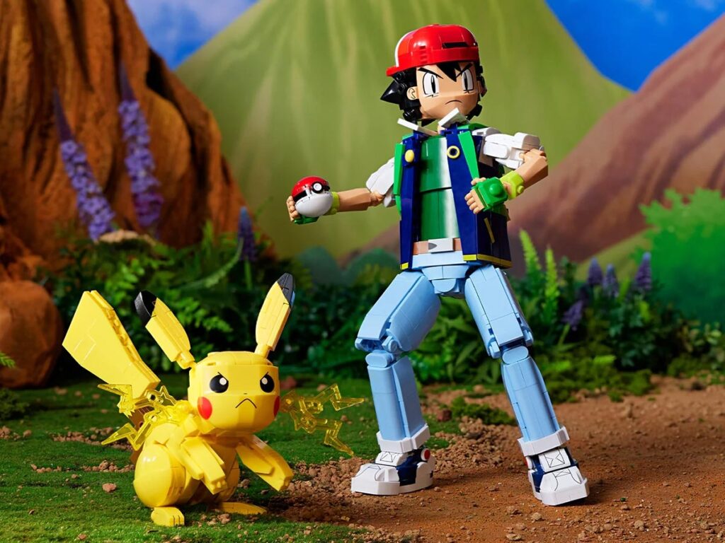 Ash & Pikachu: Path To Victory Building Toy Kit By MEGA: Finally, A ...