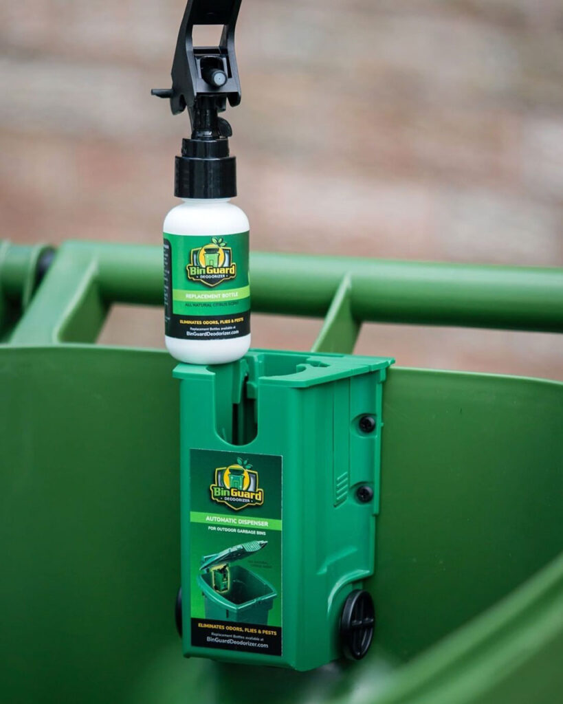 BinGuard Deodorizer Will Eliminate Stinky Waste Bin Problem