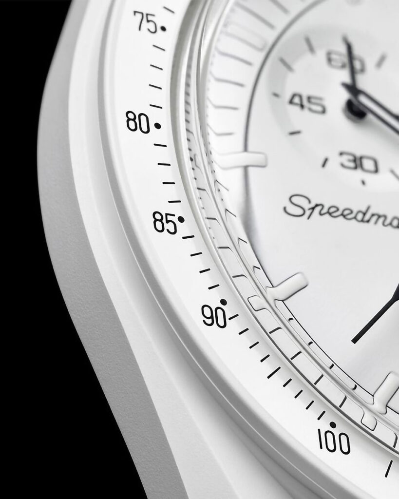 Bioceramic MoonSwatch Mission To The Moonphase: Chronograph, Moonphase ...