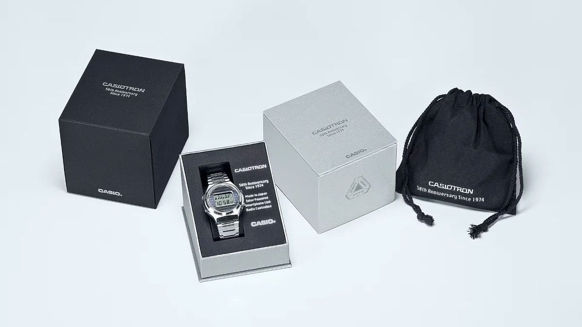 Casio Casiotron TRN-50-2A 50th Anniversary Watch: Modernized But Still ...