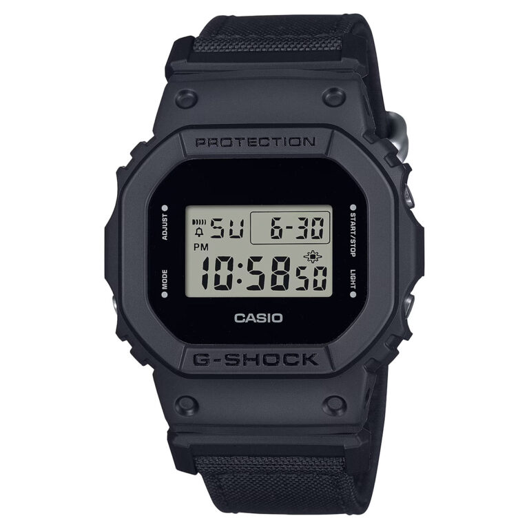 G-Shock Utility Black Series With Cordura Eco Fabric Makes Iconic G ...
