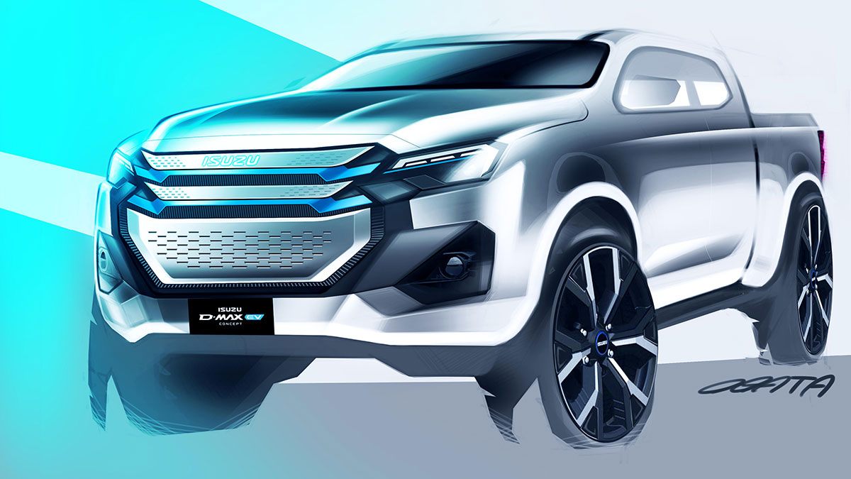 Isuzu Is Taking A Dip In The EV Market Starting With The Isuzu D-MAX ...