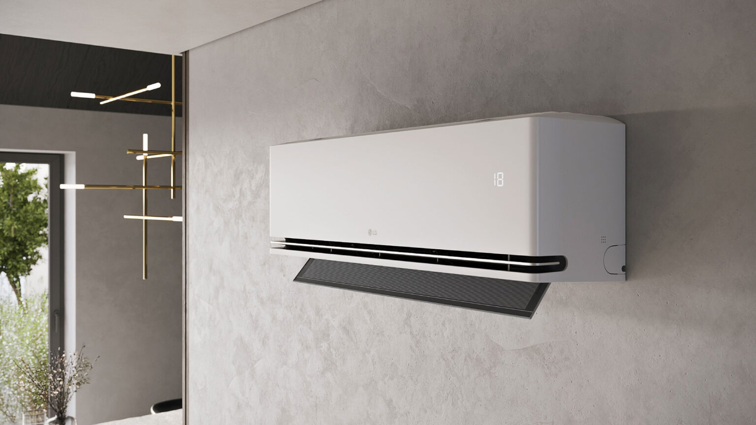 LG Unveils Sleek DUALCOOL Air Conditioner/Heater At MCE 2024 In Milan
