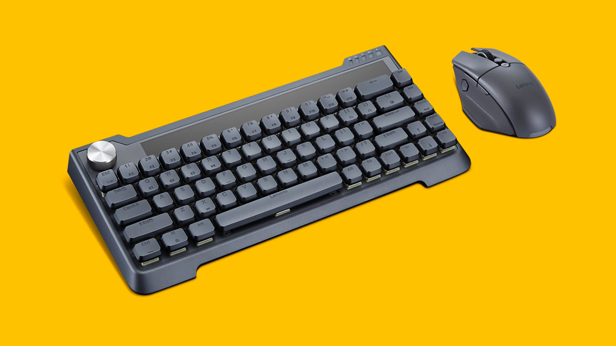 Lenovo Mechanical Energy Harvesting Keyboard And Mouse Never Need ...