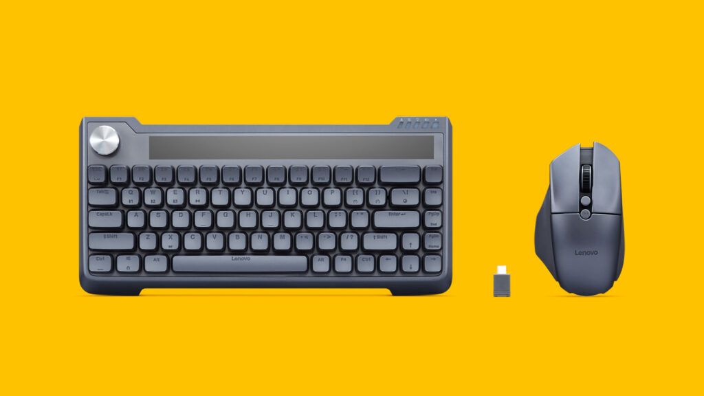 Lenovo Mechanical Energy Harvesting Keyboard And Mouse Never Need ...