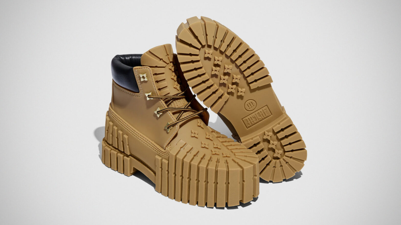 MSCHF 2X4 Construction Boots Has Outsole That Extends To The Upper