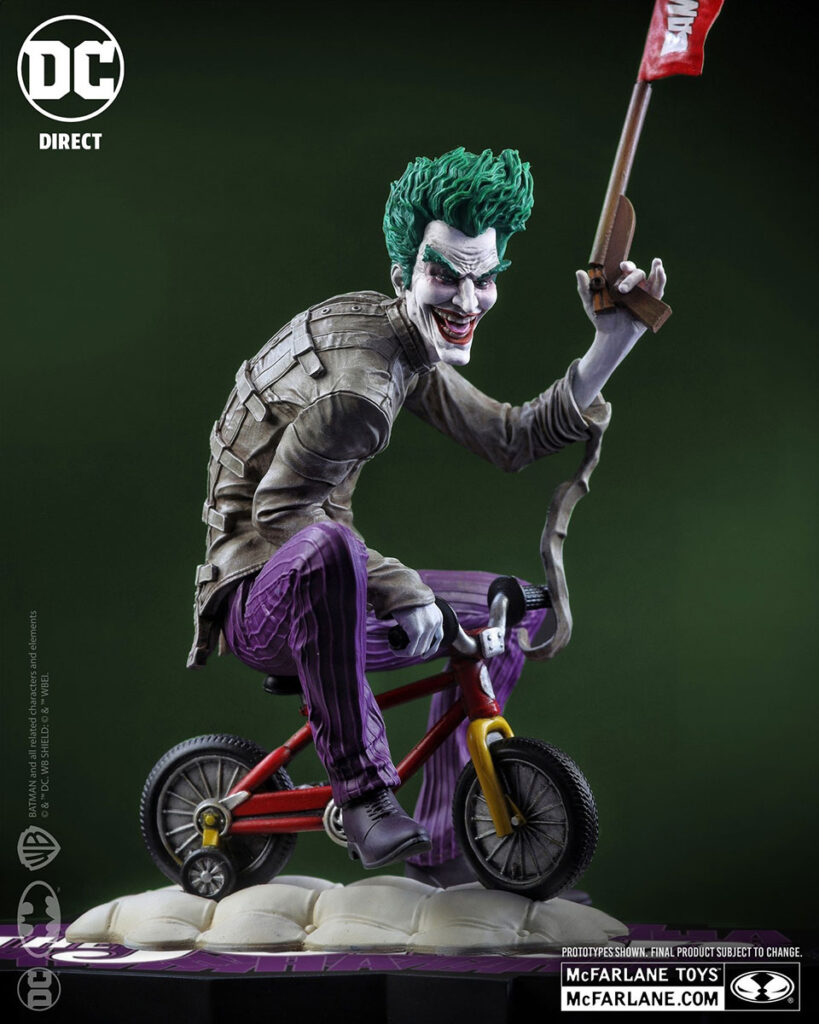 McFarlane Toys Batman And The Joker 1/10th Scale Resin Statues Previewed