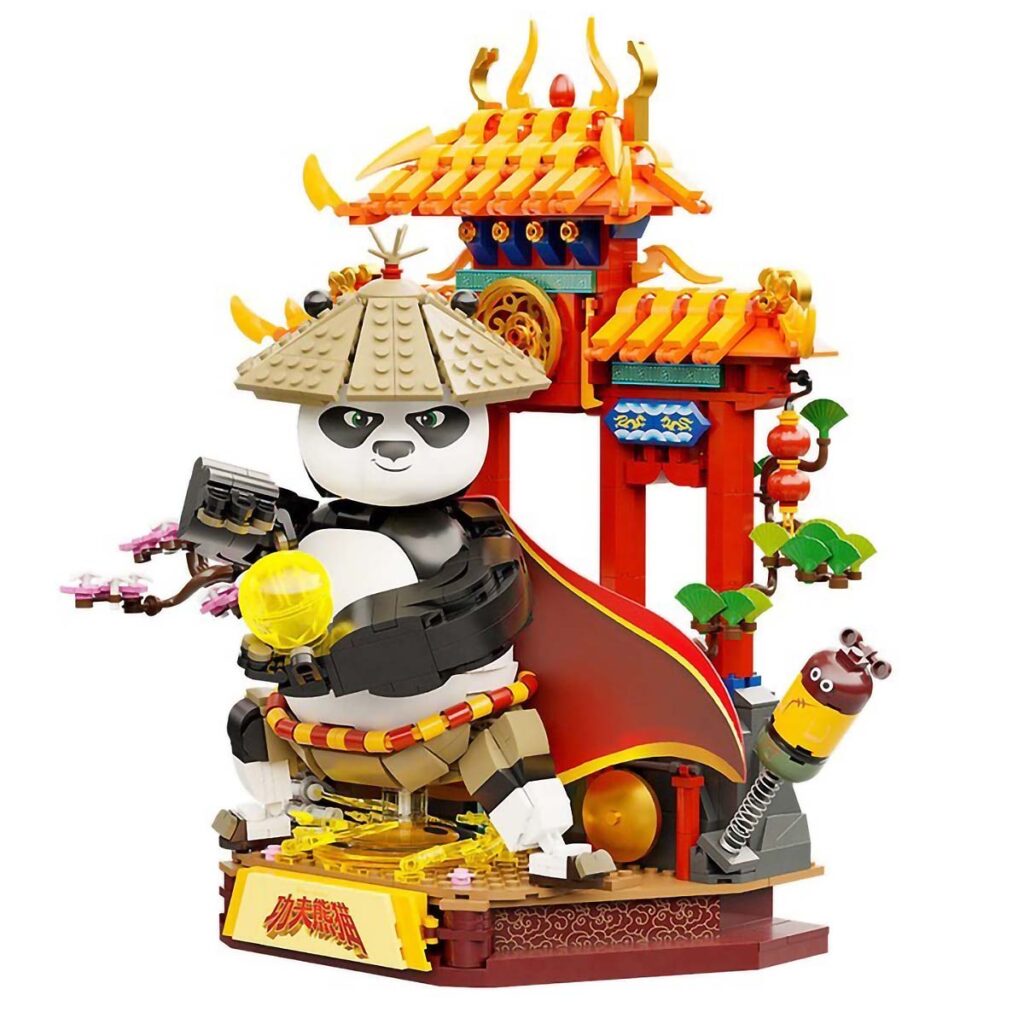 Pantasy x Kung Fu Panda Dragon Warrior Set: It’s A Buildable Po The ...