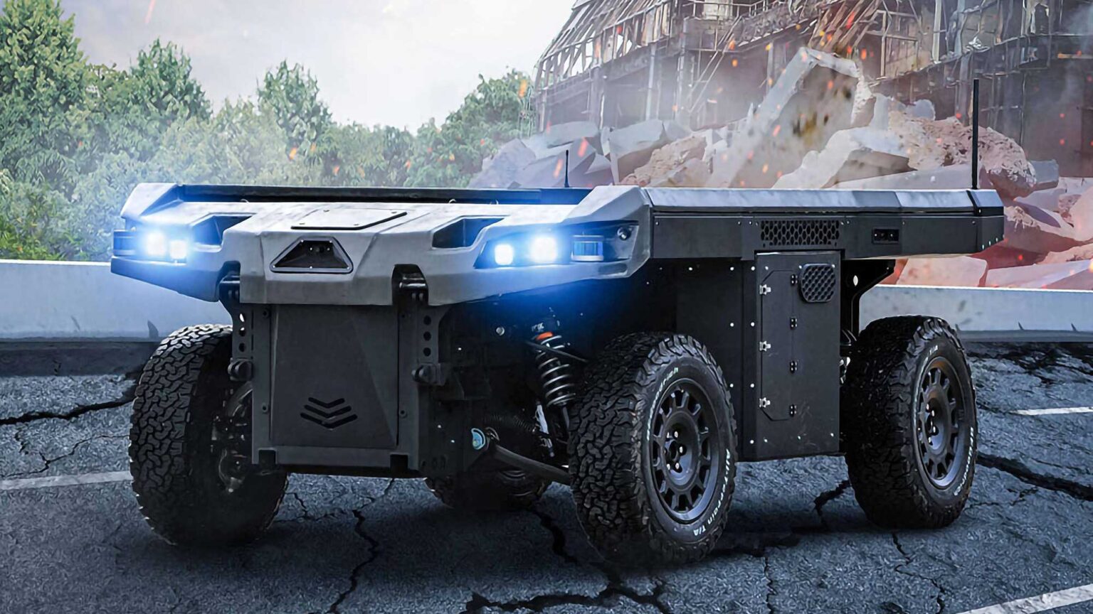 This Unmanned Ground Vehicle Can Be Adapted For A Variety Of Missions ...