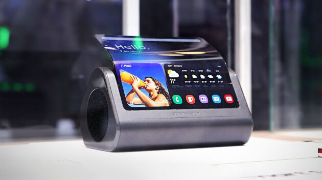 Samsung OLED Smart Speaker with Folding Display, OLED Car Key, And More ...