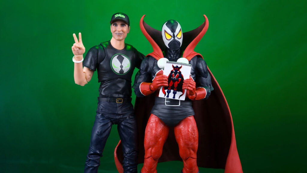 Spawn & Todd McFarlane (30 Years) 7" Scale Figure 2-Pack Features Todd ...