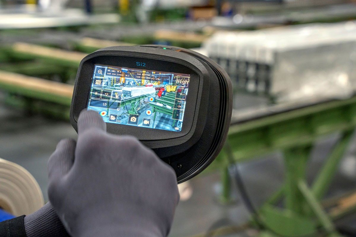 Teledyne FLIR Si2 Acoustic Imaging Camera Visualizes Leaks And More