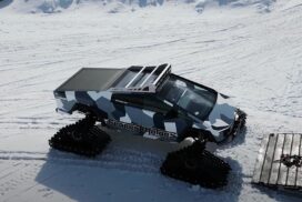 Meet The World’s First Cybertruck On Tracks By HeavyDSparks