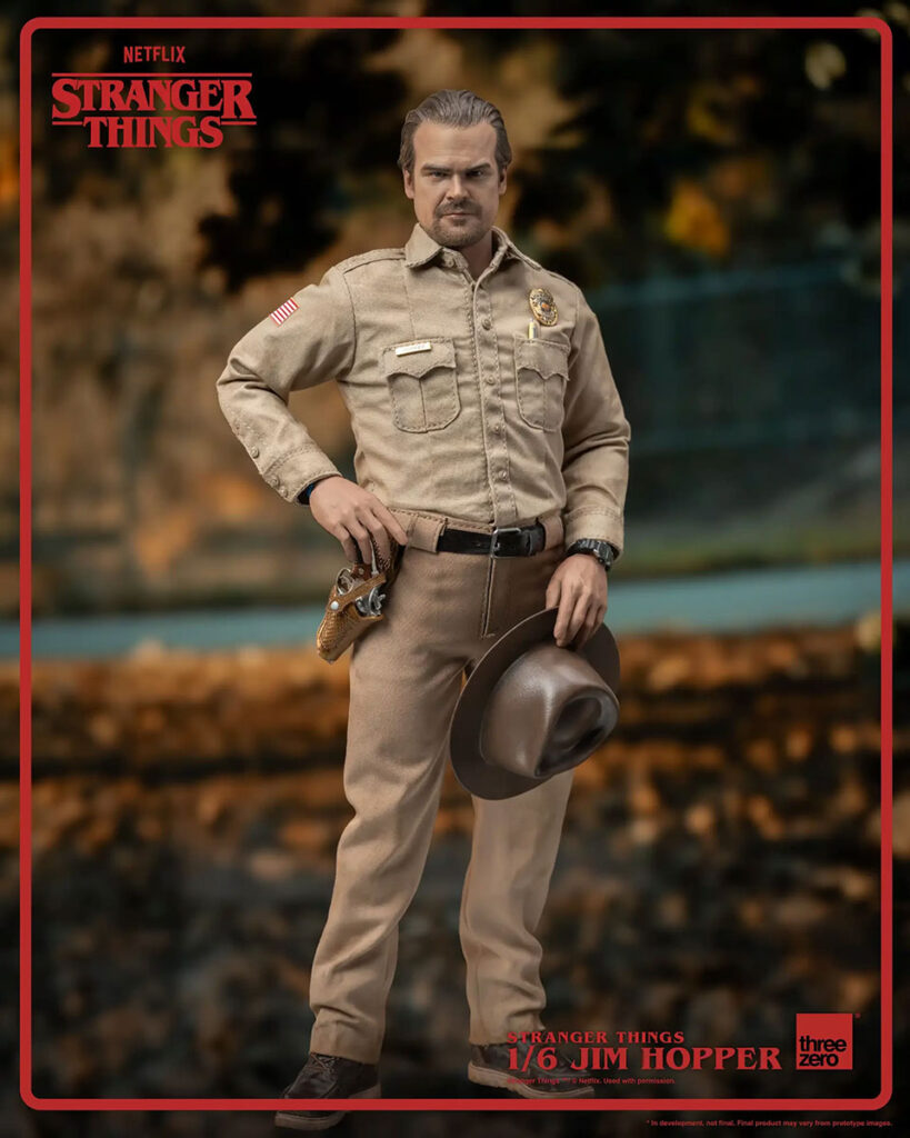 Threezero Adds Jim Hopper To Its Netflix’s Stranger Things 1/6 Scale ...