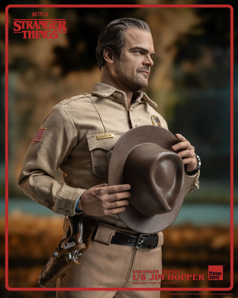 Threezero Adds Jim Hopper To Its Netflix’s Stranger Things 1/6 Scale ...