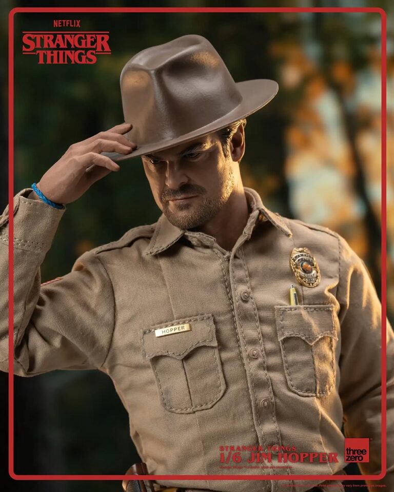 Threezero Adds Jim Hopper To Its Netflix’s Stranger Things 1/6 Scale ...