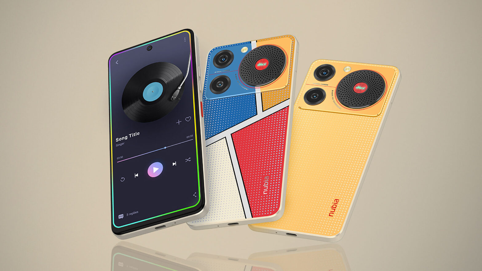 nubia Music Smartphone Has A DTS-X Ultra Speaker On The Back