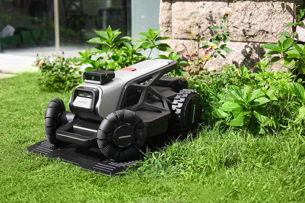 Airseekers Tron 360° AI Vision Robotic Lawn Mower: No Perimeter Wires ...