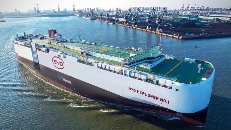 This Is Explorer No.1, BYD’s Very Own Dual-fuel Ro-Ro Ship