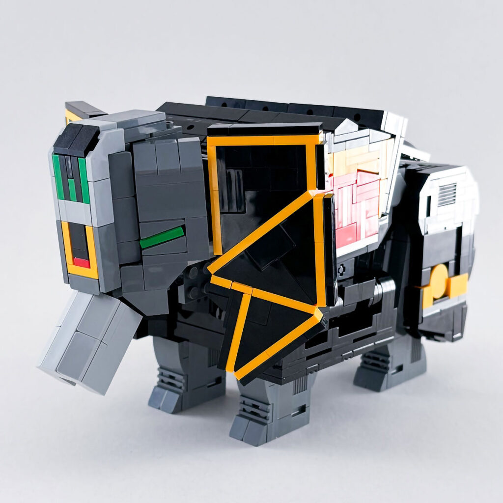 One LEGO Enthusiast Is Building The Dino Megazord With Individual ...