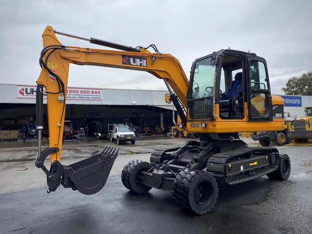 Wheels Or Tracks?: Excavators That Can Switch Between Wheels And Tracks