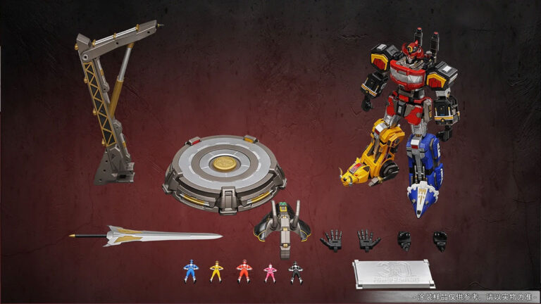 GilgalToys Power Rangers Dino Megazord Metal Figure Towers At Almost 20 ...
