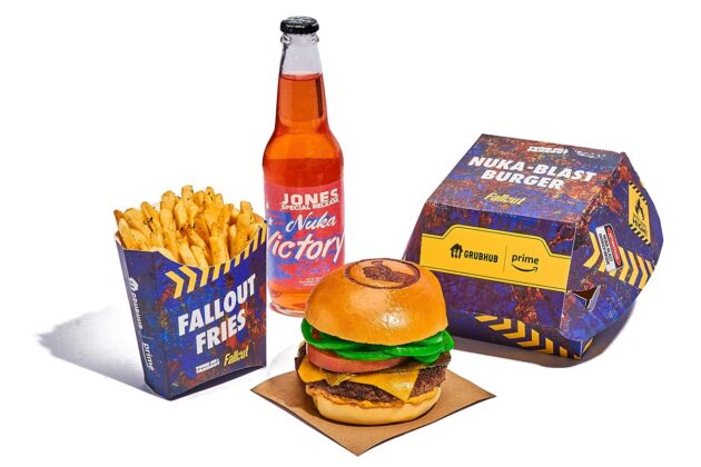 Fallout Nuka-Blast Burger Meal By Grubhub: Perfect Meal For When ...