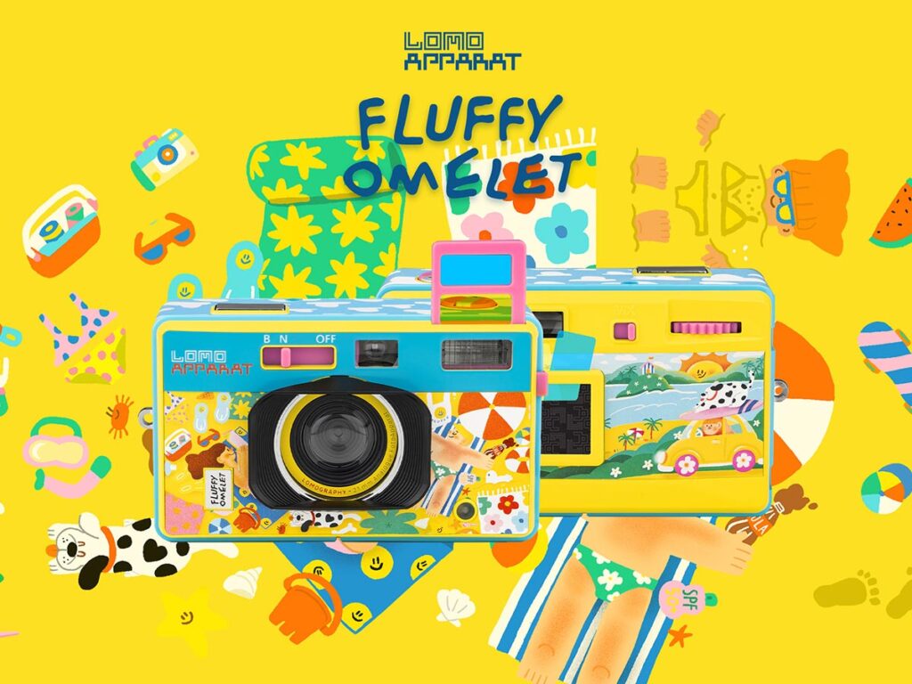 LomoApparat 21 mm Wide-angle Camera Fluffy Omelet Edition: It’s Vibrant ...