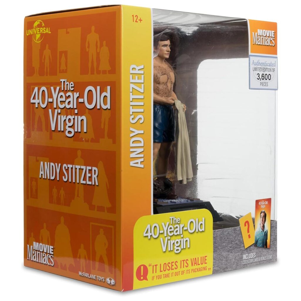 Andy Stitzer (The 40-Year-Old Virgin) Figure: Steve Carell’s Andy ...