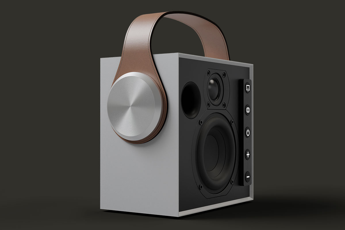 Morel Audio BIGGIE Wireless Portable Speaker: It’s A 7 by 7 inches 60W ...