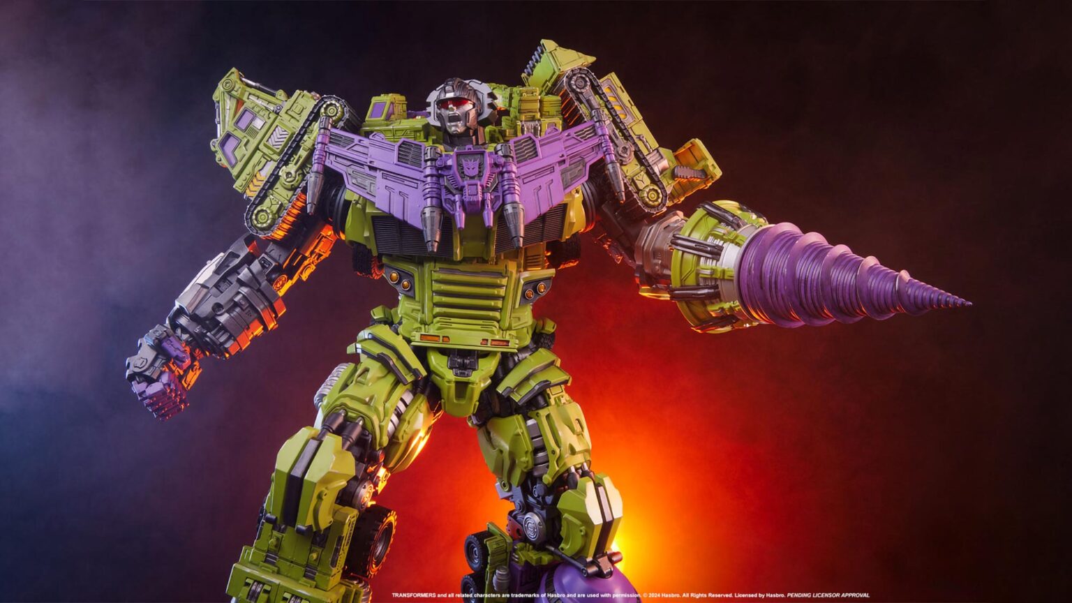 Premium Collectibles Studio Transformers Devastator Platinum Ex Statue ...